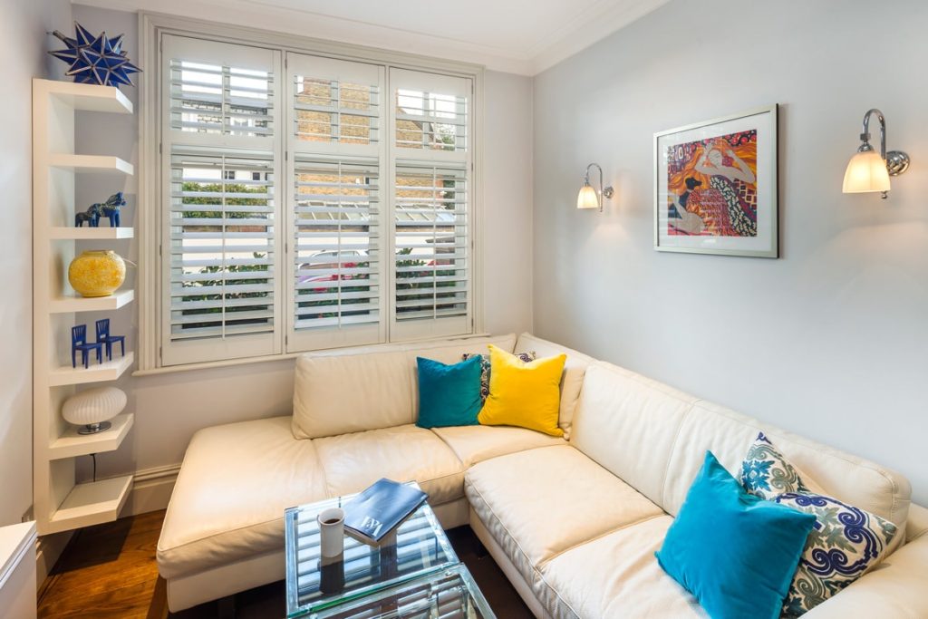 Living Room Shutters | The London Shutter Company | London Shutters Experts