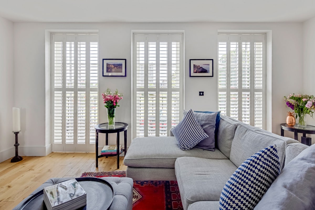 Living Room Shutters | The London Shutter Company | London Shutters Experts